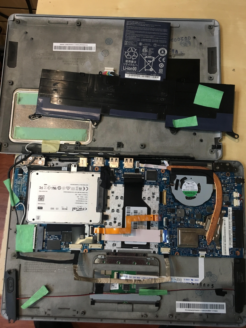 Acer aspire S3 Series Battery Replacement- AP11D3F | MT Systems