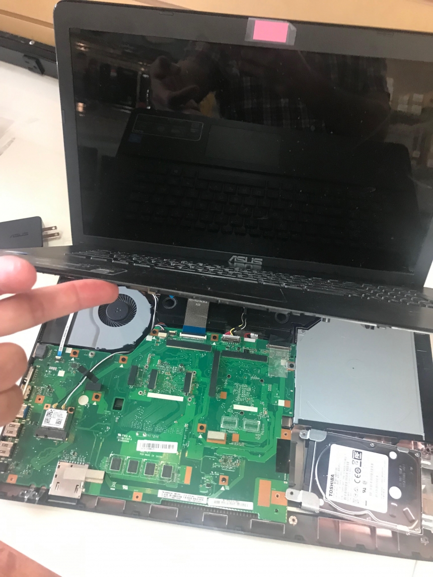 Asus X751N Laptop motherhood repair and Data Recovery | MT Systems