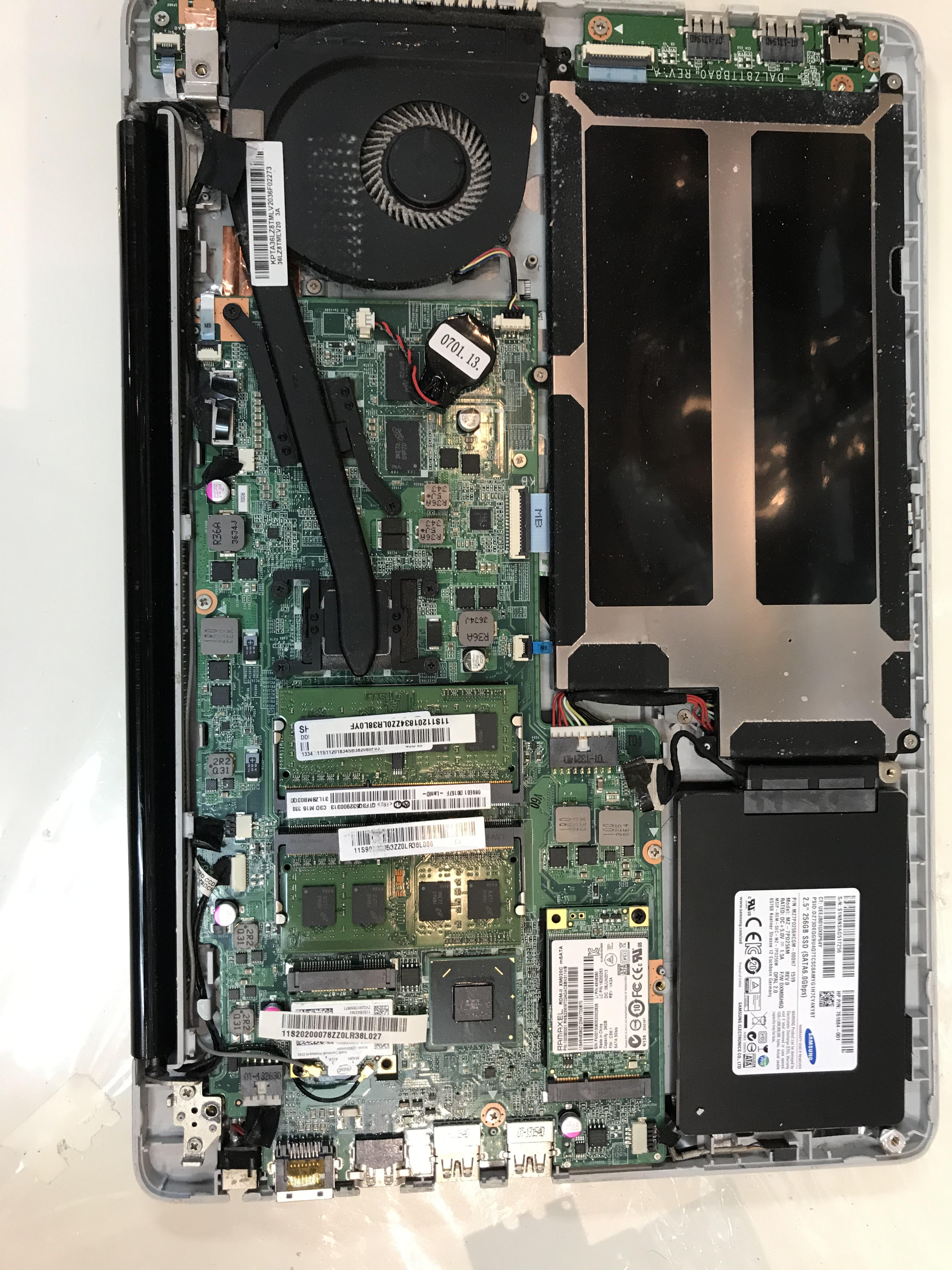 Lenovo IdeaPad U410 Laptop Repair – Samsung SSD Replacement | MT Systems